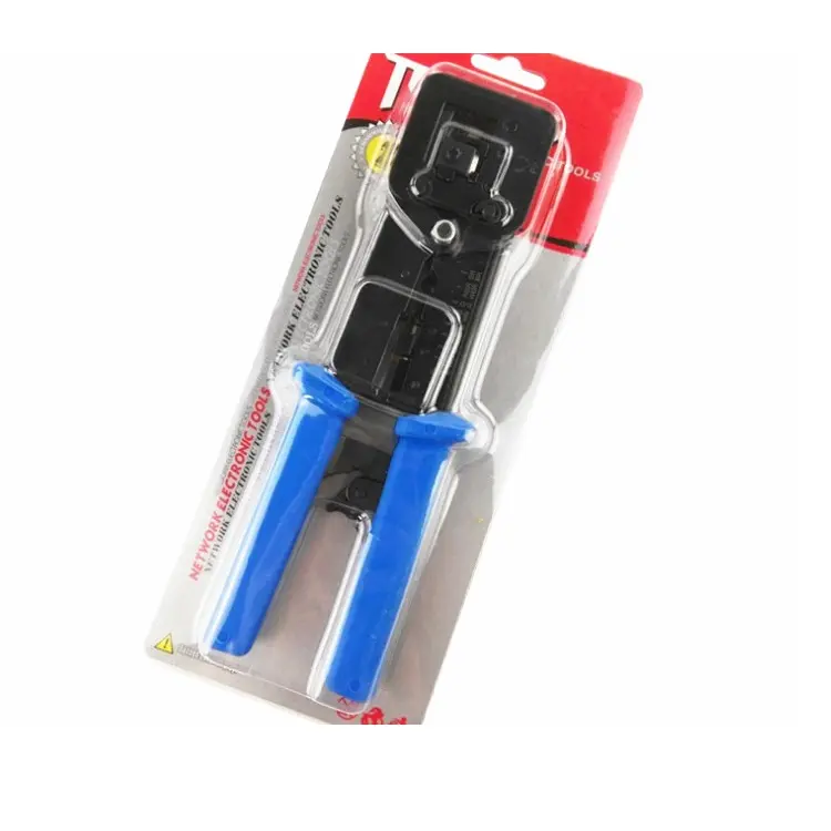 wire Modular Plug Crimping tool 6p 8p dual-purpose through hole