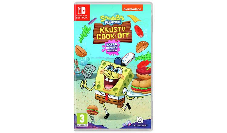Spongebob: Krusty Cook-Off - Extra Krusty Edition - Nintendo Switch