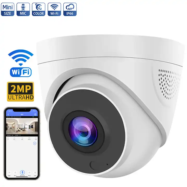 Smart home wifi camera 1080P Security CCTV mini dome ip camera 360 Deg