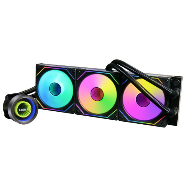 DeepCool LD240 WH ARGB AIO White Liquid Cooler | Large Display & High-