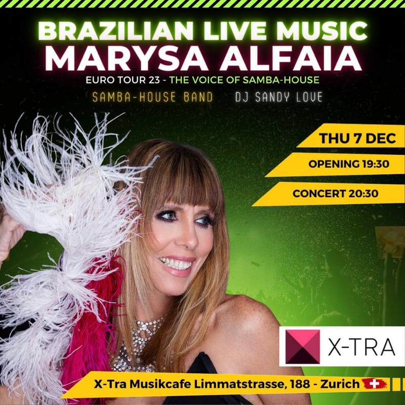 Marysa Alfaia The Voice of Samba House
