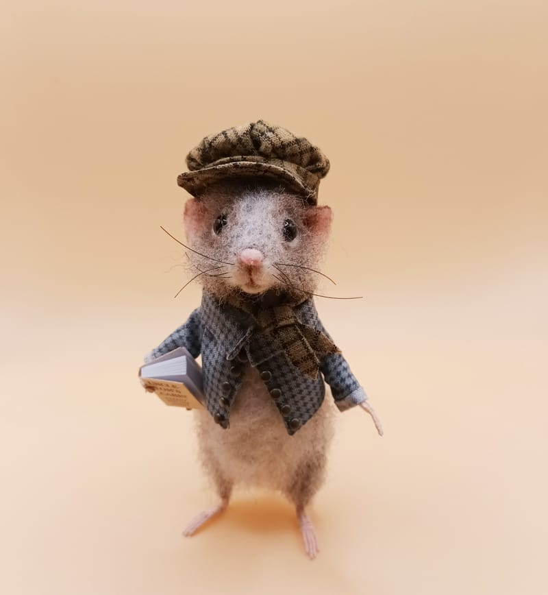 Benjamin - Small mouse - Bearytales by Mireille