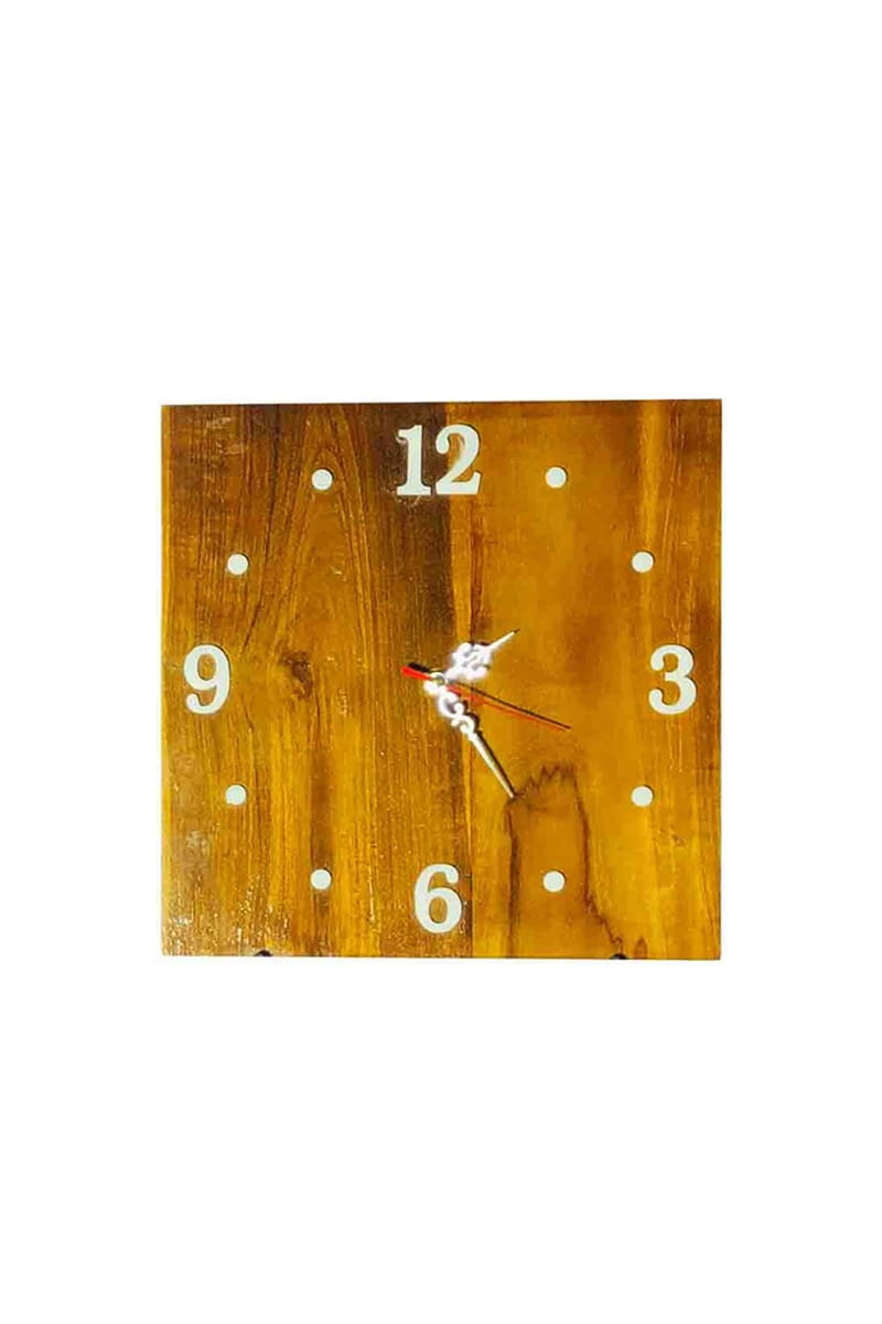 Wood Clock ( Square ) - NiKOW Group