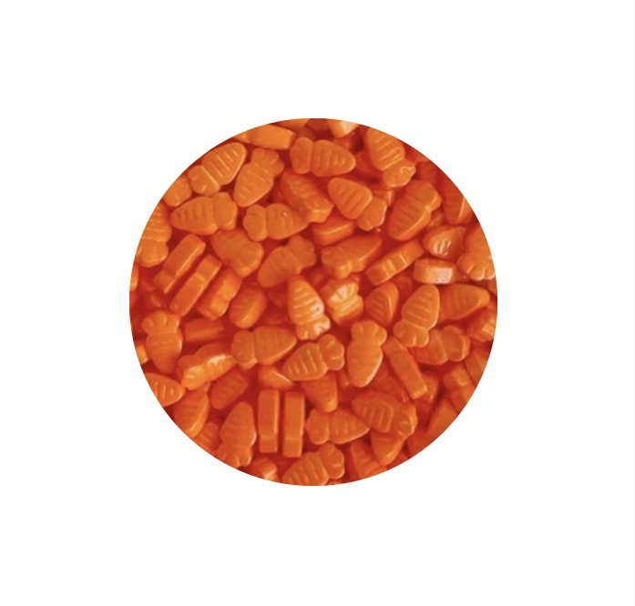 Carrots Cake or Cupcake Sprinkles - Sugar Craft by Rosie
