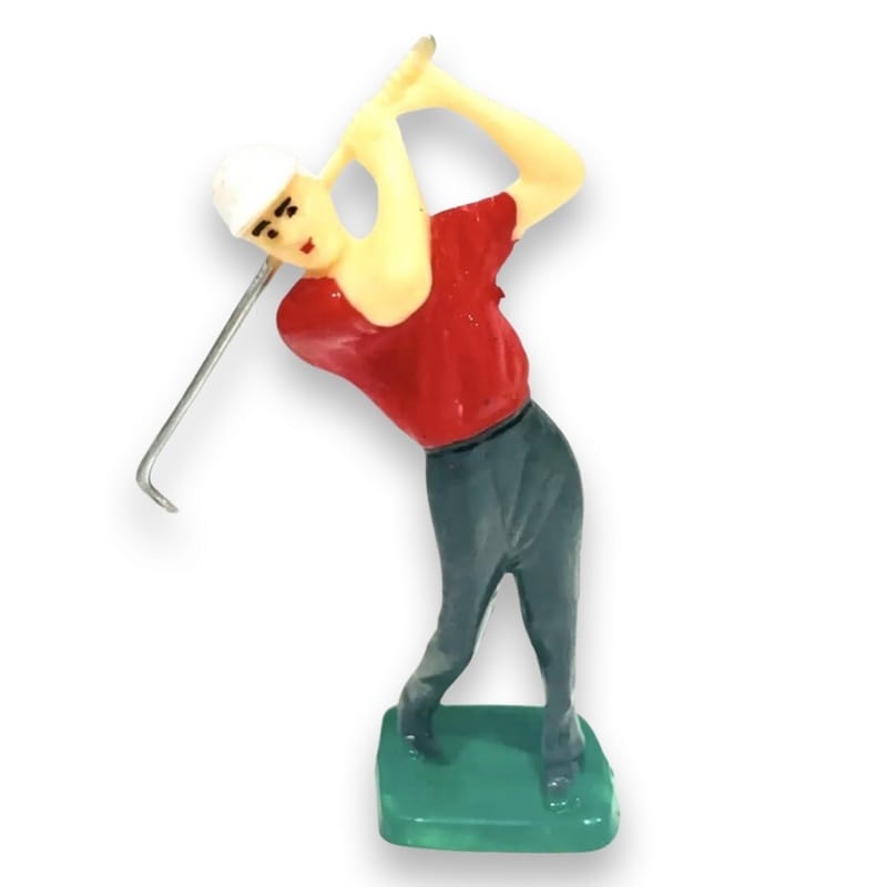 Plastic Golfer Cake Topper - Sugar Craft by Rosie