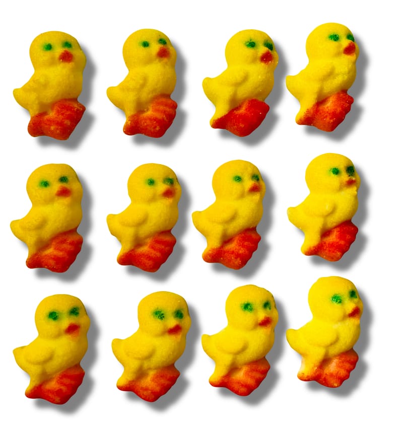 12 Edible Icing Sugar Easter Chicks / Ducks Cupcake Toppers - Sugar ...