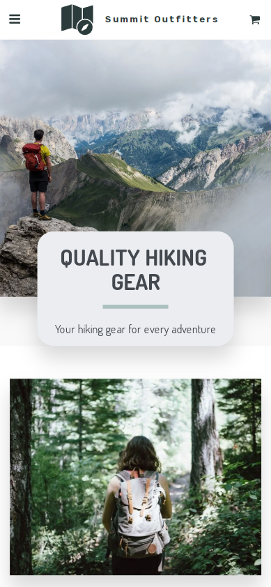 Premium Online Store Website Templates | SITE123