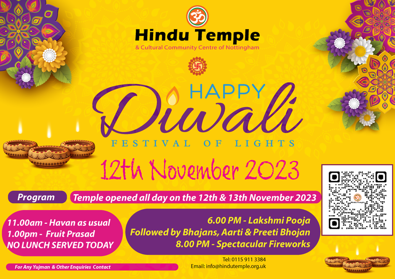 2023 - Diwali - Gallery image 135 of 139 - Hindu Temple...