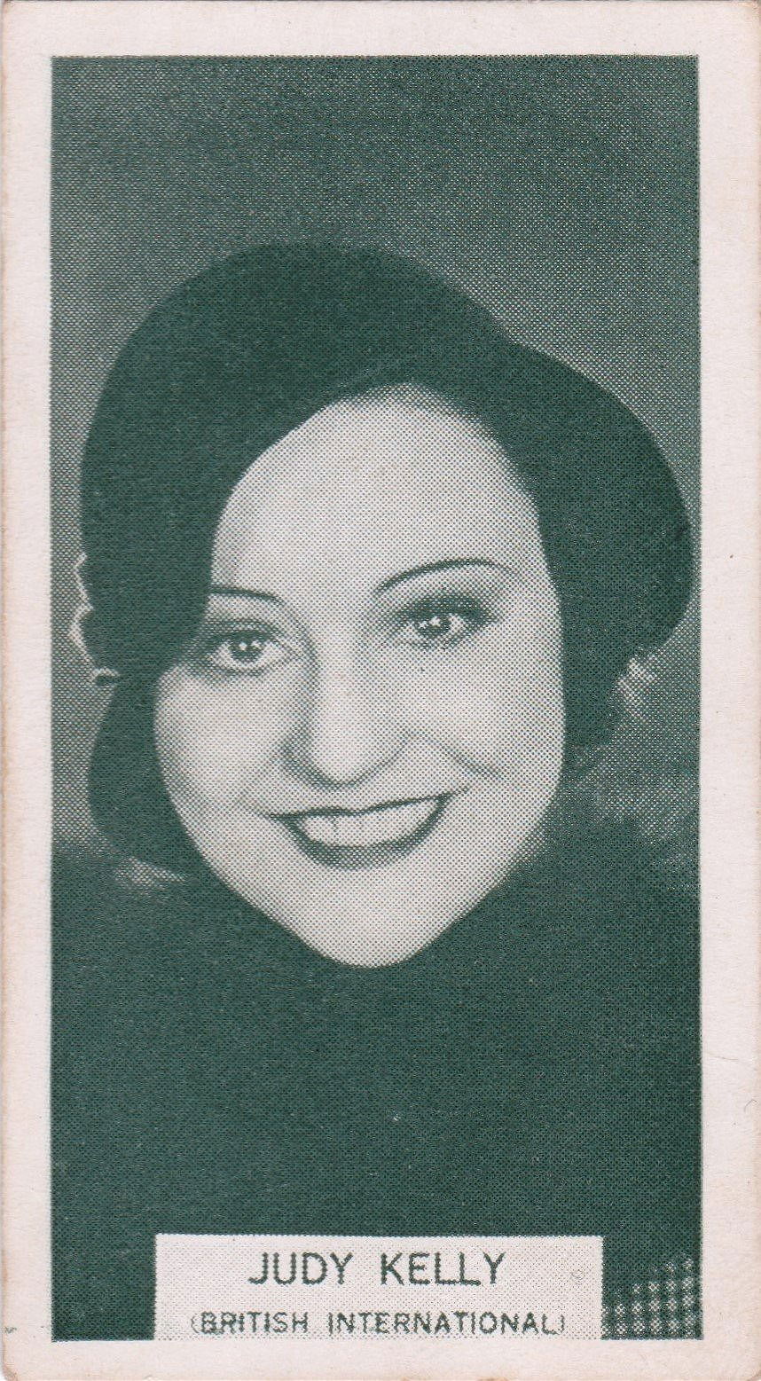 JUDY KELLY - CINEMA & CIGARETTE CARDS