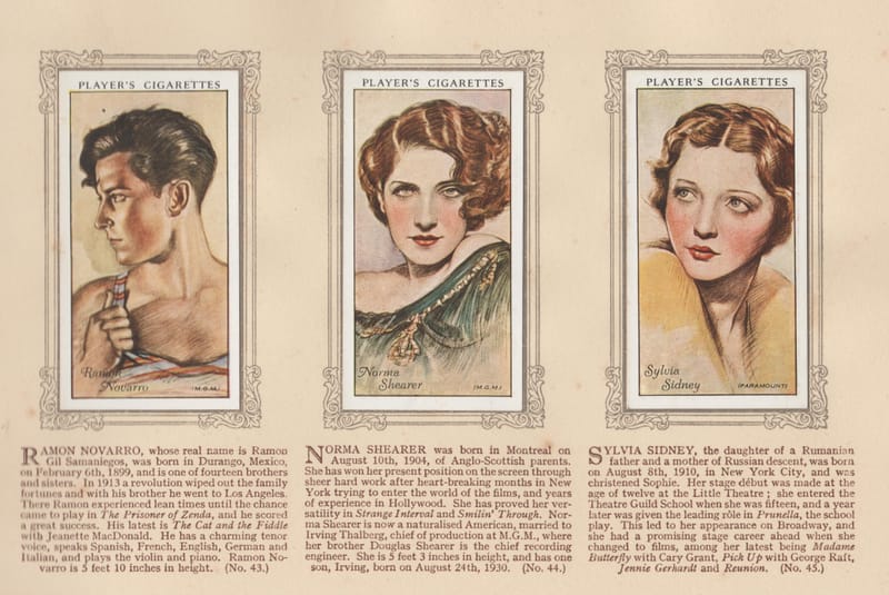 RAMON NOVARRO - NORMA SHEARER - SYLVIA SIDNEY - Galleria Immagine 16...