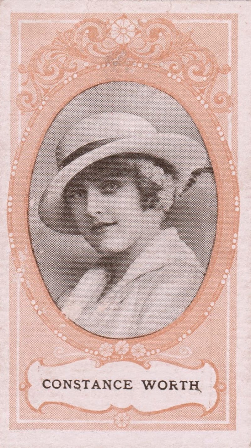 CONSTANCE WORTH - CINEMA & CIGARETTE CARDS