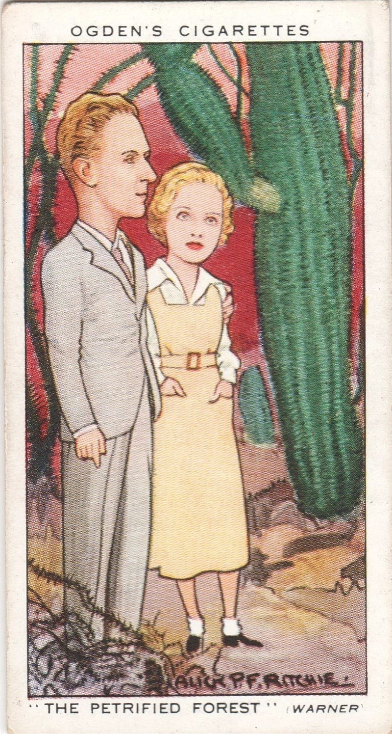 " THE PETRIFIED FOREST " LESLIE HOWARD - BETTE DAVIS - CINEMA ...