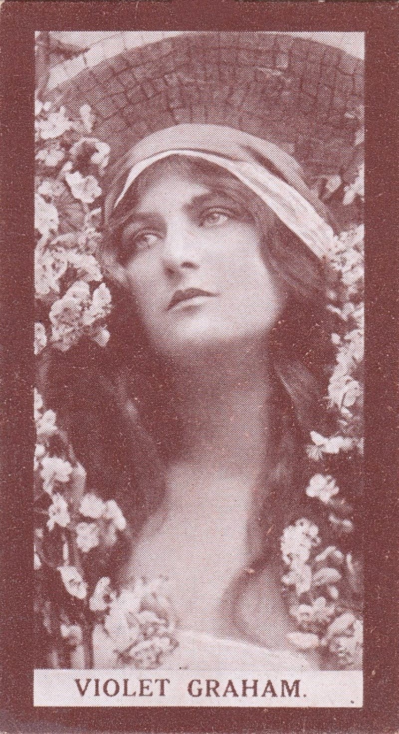 VIOLET GRAHAM - CINEMA & CIGARETTE CARDS