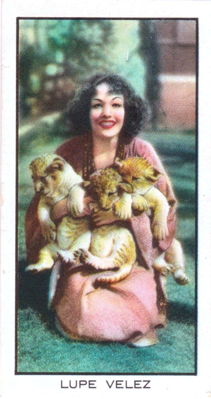 LUPE VELEZ - CINEMA & CIGARETTE CARDS
