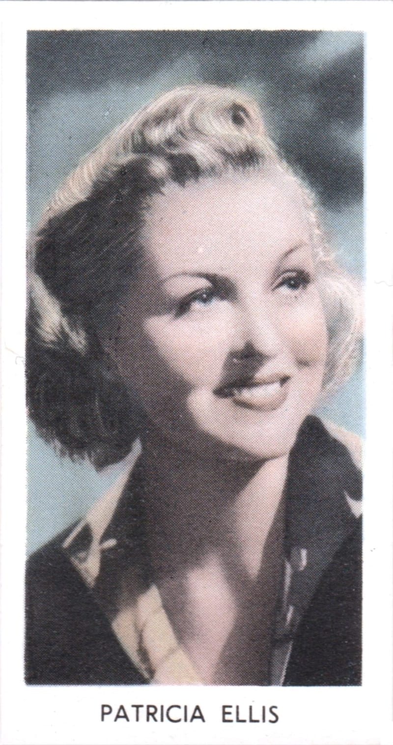 PATRICIA ELLIS - CINEMA & CIGARETTE CARDS