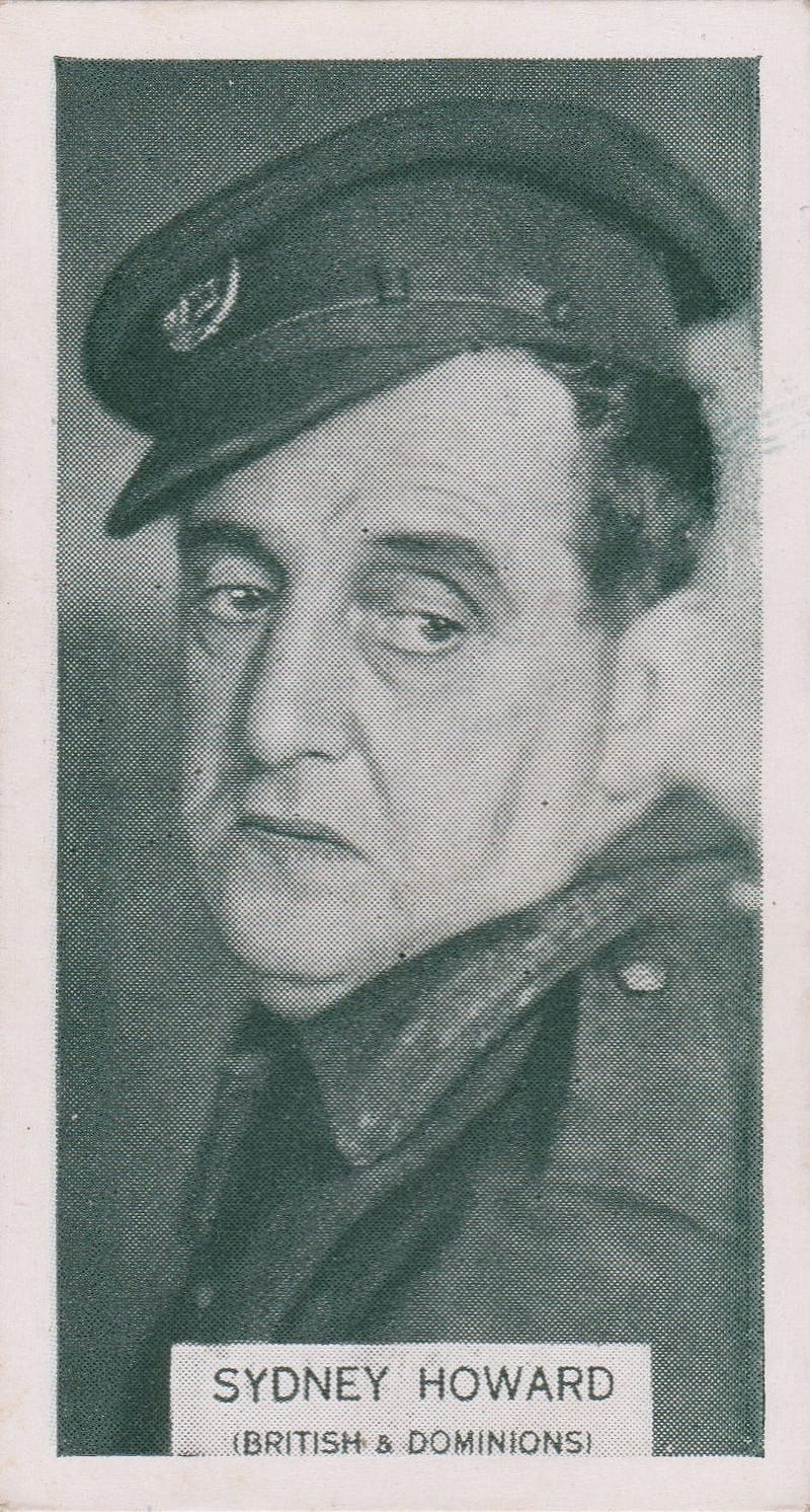 SYDNEY HOWARD - CINEMA & CIGARETTE CARDS