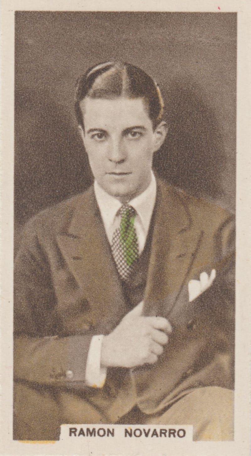 RAMON NOVARRO - CINEMA & CIGARETTE CARDS