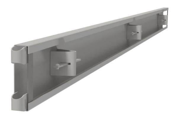 6”x10’ Steel Curb Face Form - Seaber & Aiken