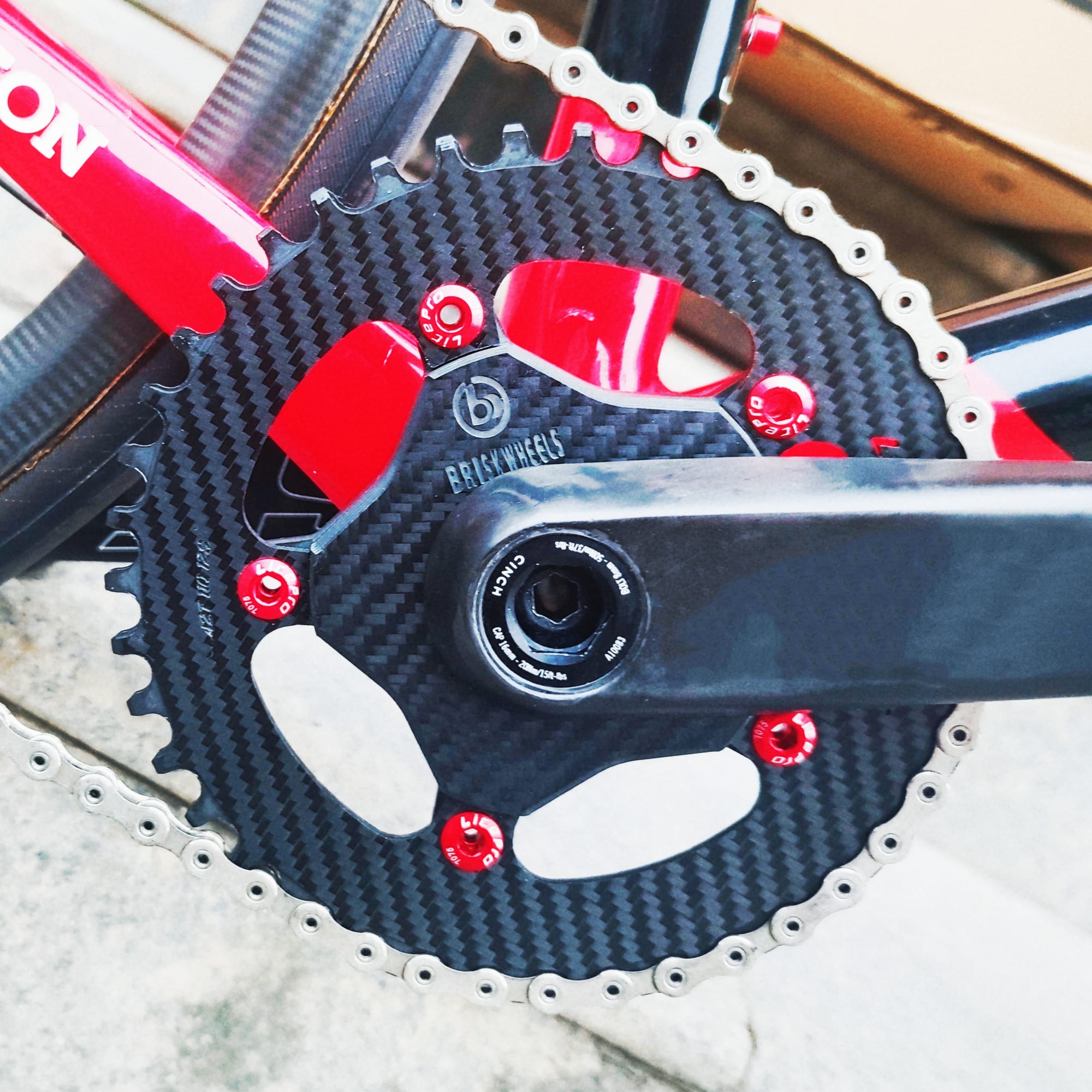 Carbon Crank Spider - BRISK CYCLE