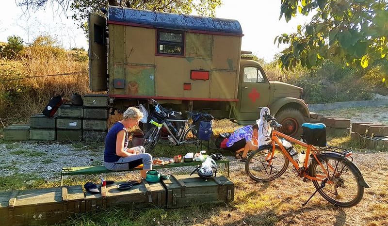 military truck - COB CAMP