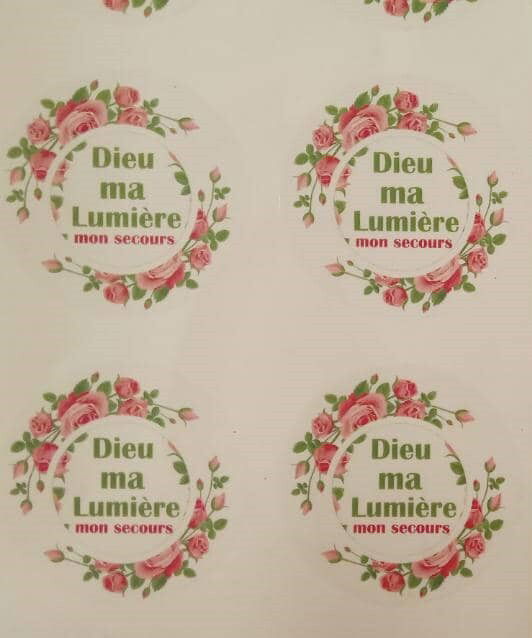 Stickers personnalisés fond transparent standards - Pack'up