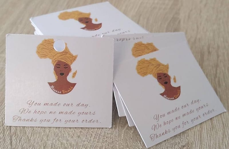 Stickers on roll - Pack'up