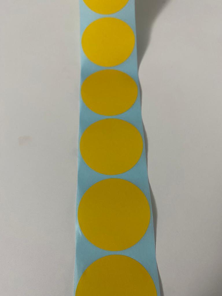 Stickers on roll - Pack'up