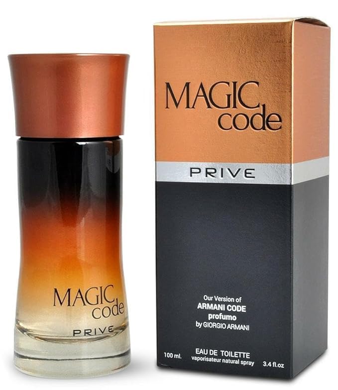 MAGIC CODE PRIVE Amber Spicy fragrance for Men's Designe Free Shipping