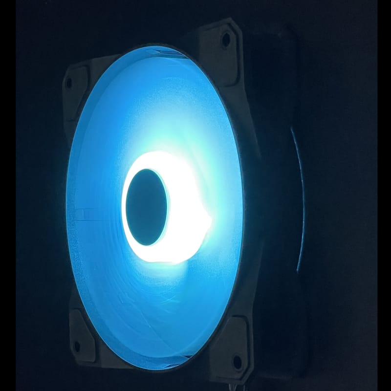 HCS HellCracks ARGB 3 x 120mm Mirror Effect Fans – 200-2000 RPM, Ideal ...