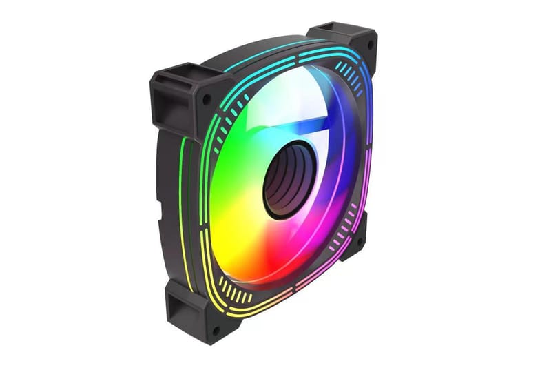 ROGUEWARE PRISM 120MM ARGB CHASSIS FAN - BLACK