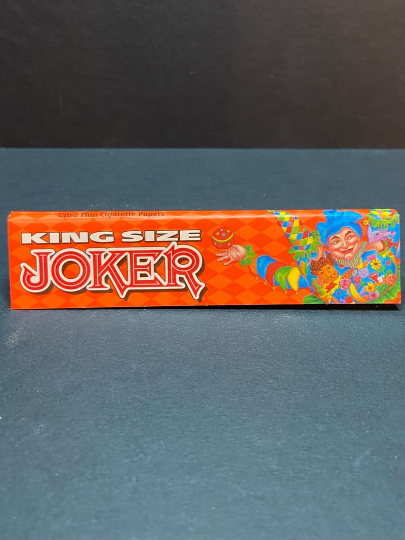 Joker King Size (110 mm) Cigarette Rolling Papers. - Shockers Glass Studio