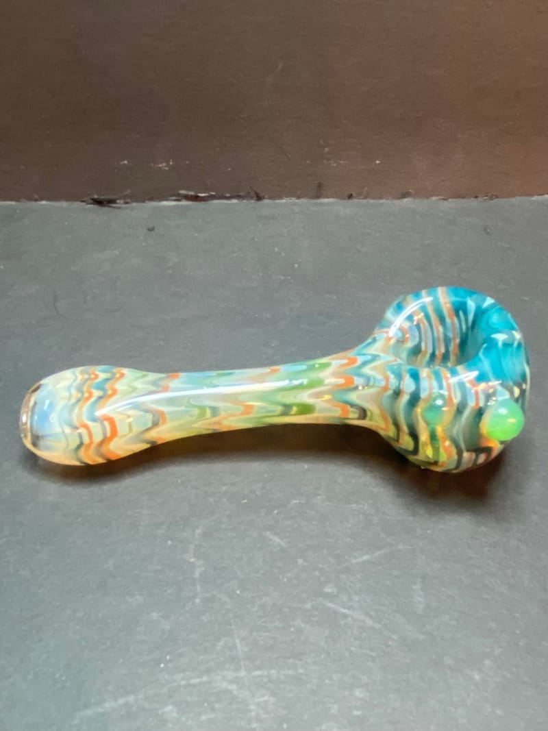 Sp-37: Multi-Color Fumed Pipe. - Shockers Glass Studio