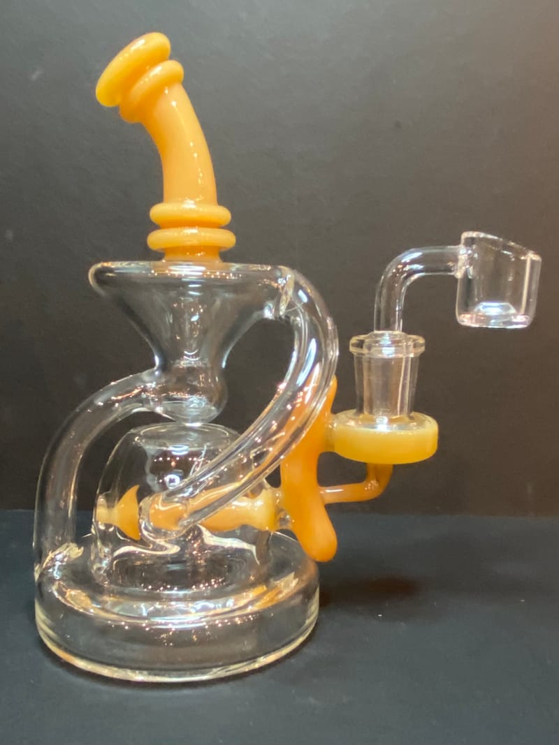 Rig-27: ATX In-Line Recycler Rig. - Shockers Glass Studio