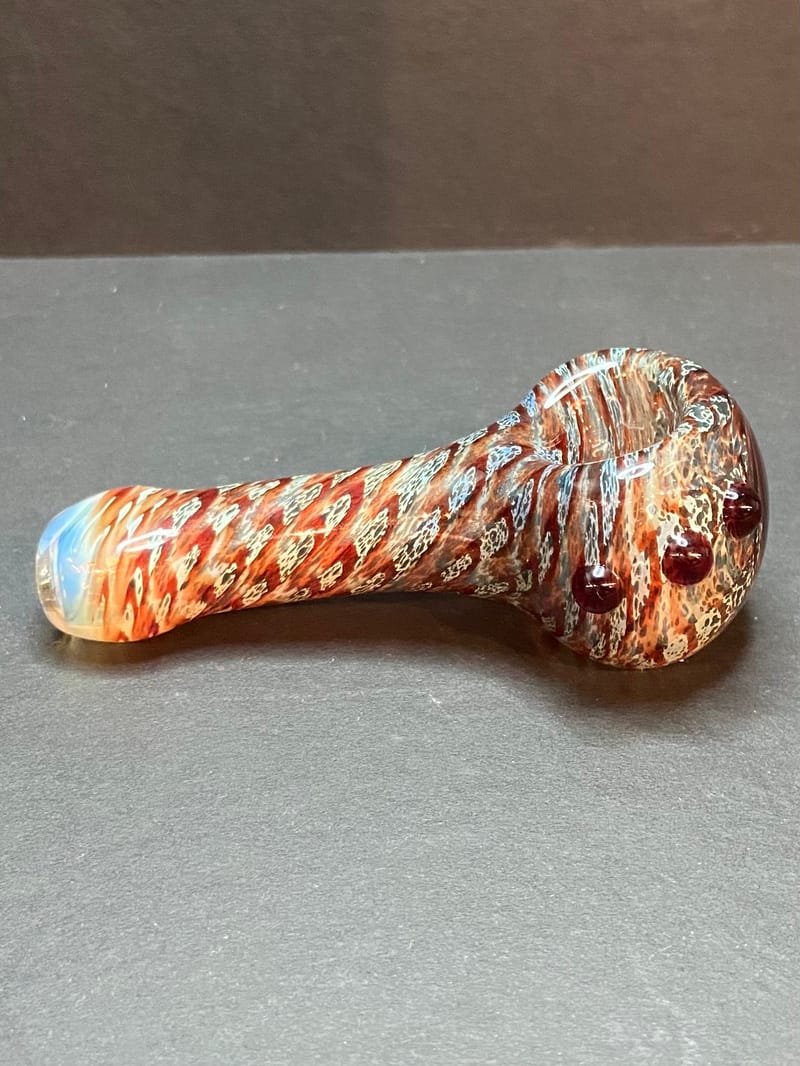 SP-83: Multi-Color Fumed Pipe. - Shockers Glass Studio
