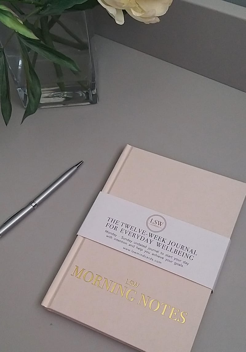 Morning Notes: Wellbeing & Gratitude Journal, Self Care Gift