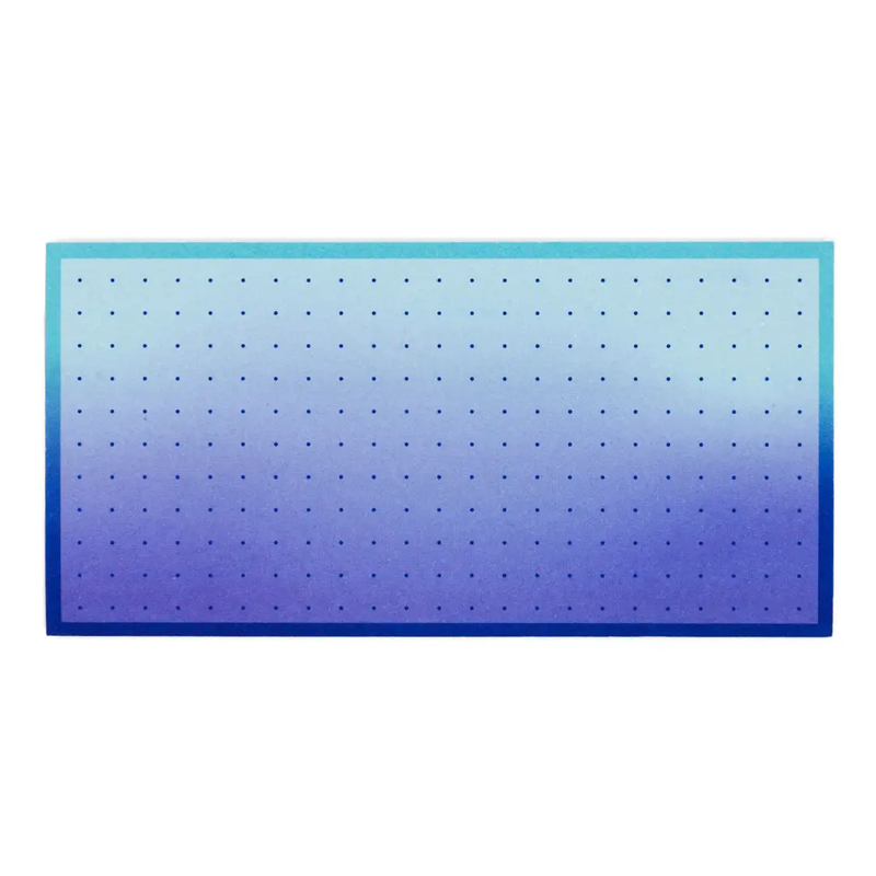 Blue & Green Ombre Sticky Notes