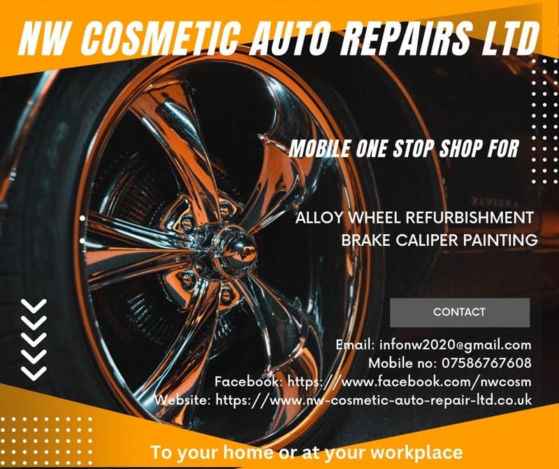 NW Cosmetic Auto Repair Bolton | Alloy Wheel Repair Specialists