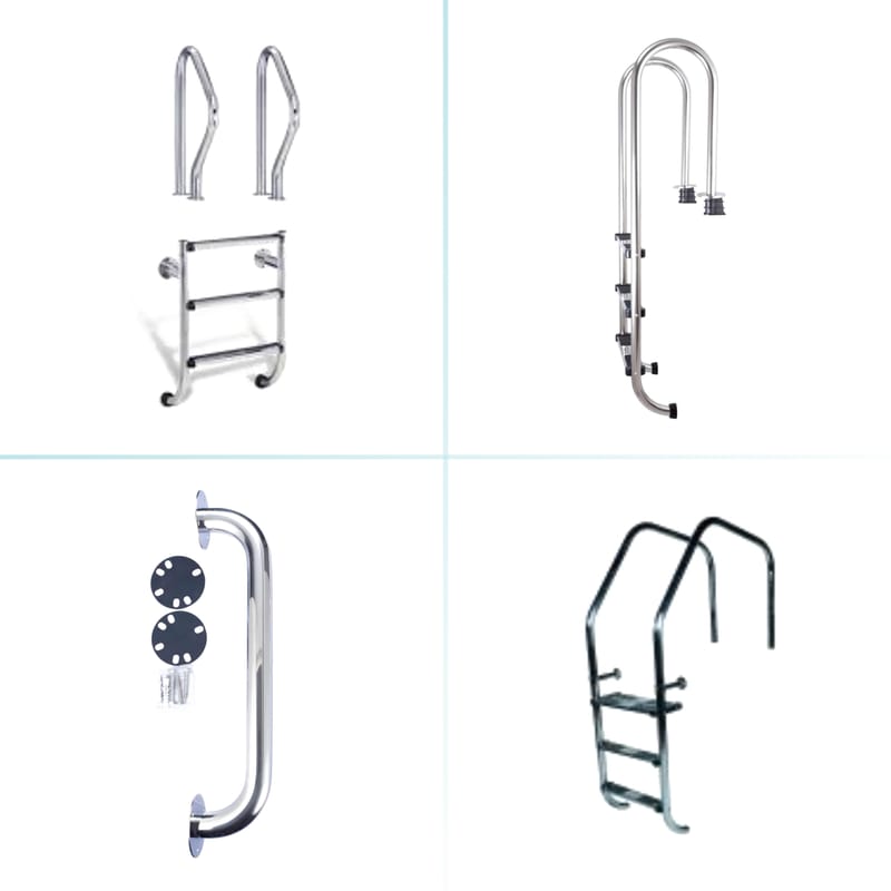 سلالم و مسكات - مؤسسة التنظيف الماسي لتنظيف حمامات السباحة