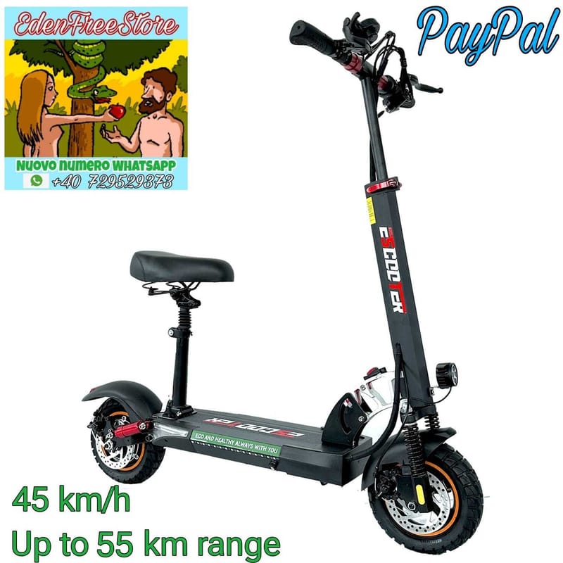 [US] FOLDING ELECTRIC SCOOTER FOR ADULTS L10 PRO 55KM 800W 16Ah WITH...