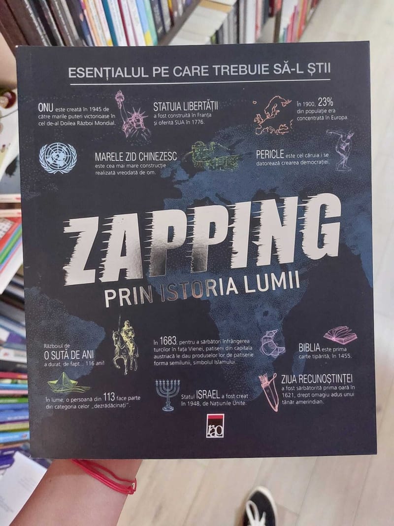 Zapping prin istoria lumii - Atelierul de handmade