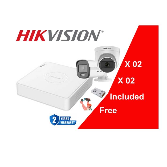 Hikvision - 12H Colour 4 Camera CCTV System - EPSI Automation