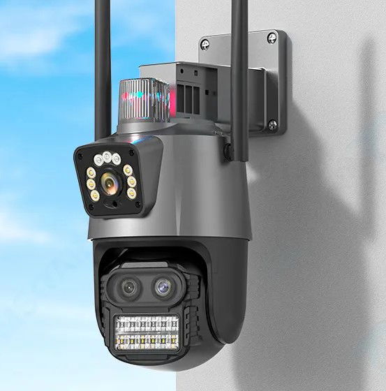 4K 9MP-3MP Triple-Lens WIFI Alarm Camera Auto Tracking - CopyCat