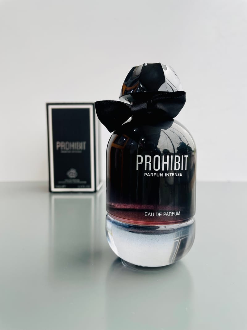 PROHIBIT PARFUM INTENSE By Fragrance World - YUPPY