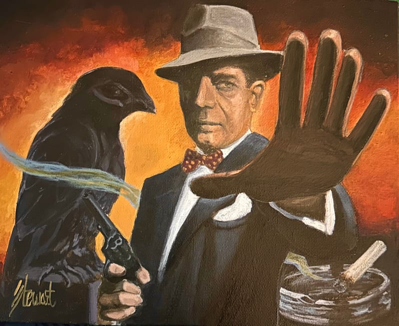 Sam Spade - Mike Stewart Fine Art and Illustration