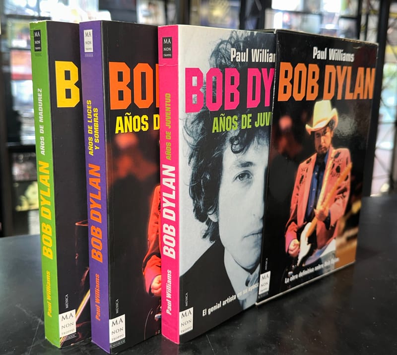 BOB DYLAN 3 LIBROS BOX SET Paul Williams - Discover