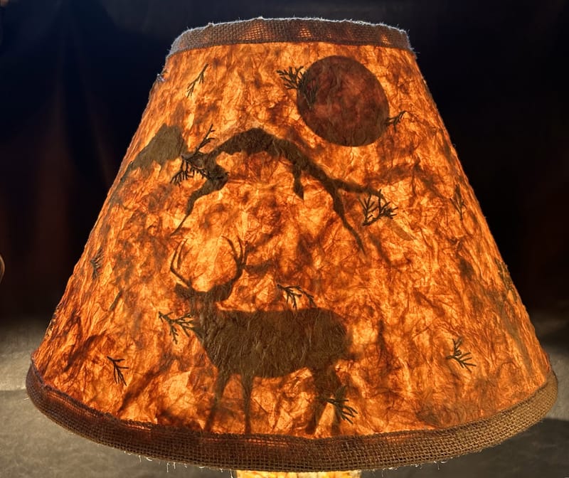 Deer Lamp Shade Only - jewelsofthewild.com