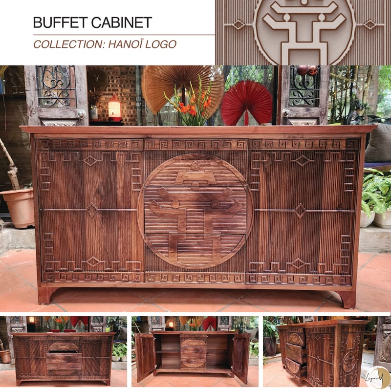 Buffet Cabinet- Waves