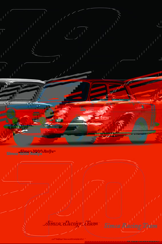 Simca 1000 Rallye - 1970 - Editions Bathysphère