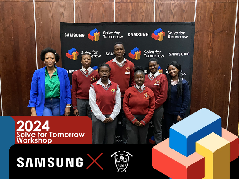THE 2024 SAMSUNG SOLVE FOR TOMORROW WORKSHOP - Mandisa Shiceka SOS