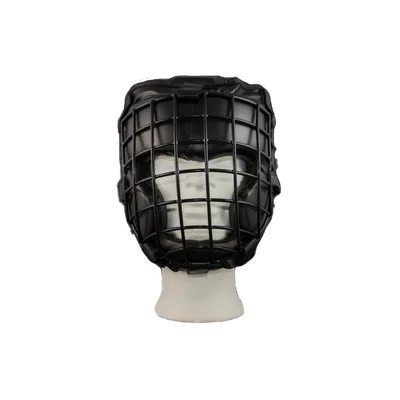 HELMET WITH REMOVABLE IRON GRILLE - FIGHTING PRO